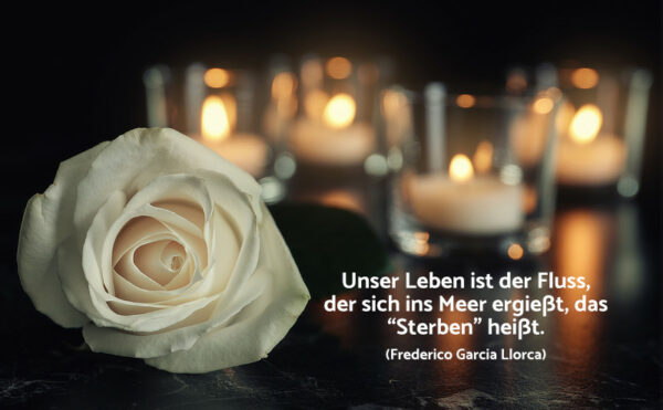 Trauerkarte schreiben: Tipps, Textvorlagen und Trauersprüche