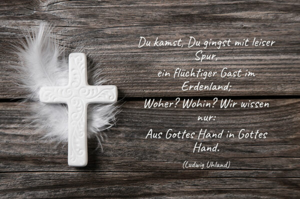 Trauerkarte schreiben: Tipps, Textvorlagen und Trauersprüche