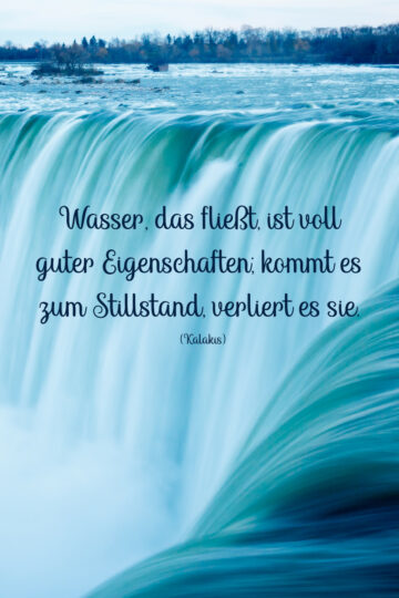 Weisheiten, Sprüche und Zitate über Wasser